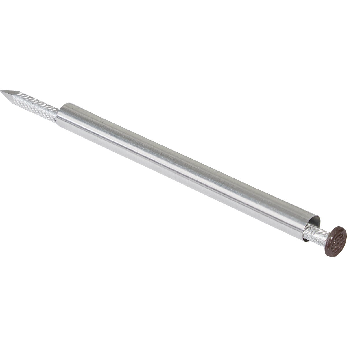 Spectra Metals 7 In. Aluminum Brown Gutter Spike And Ferrule, (10-Pack ...