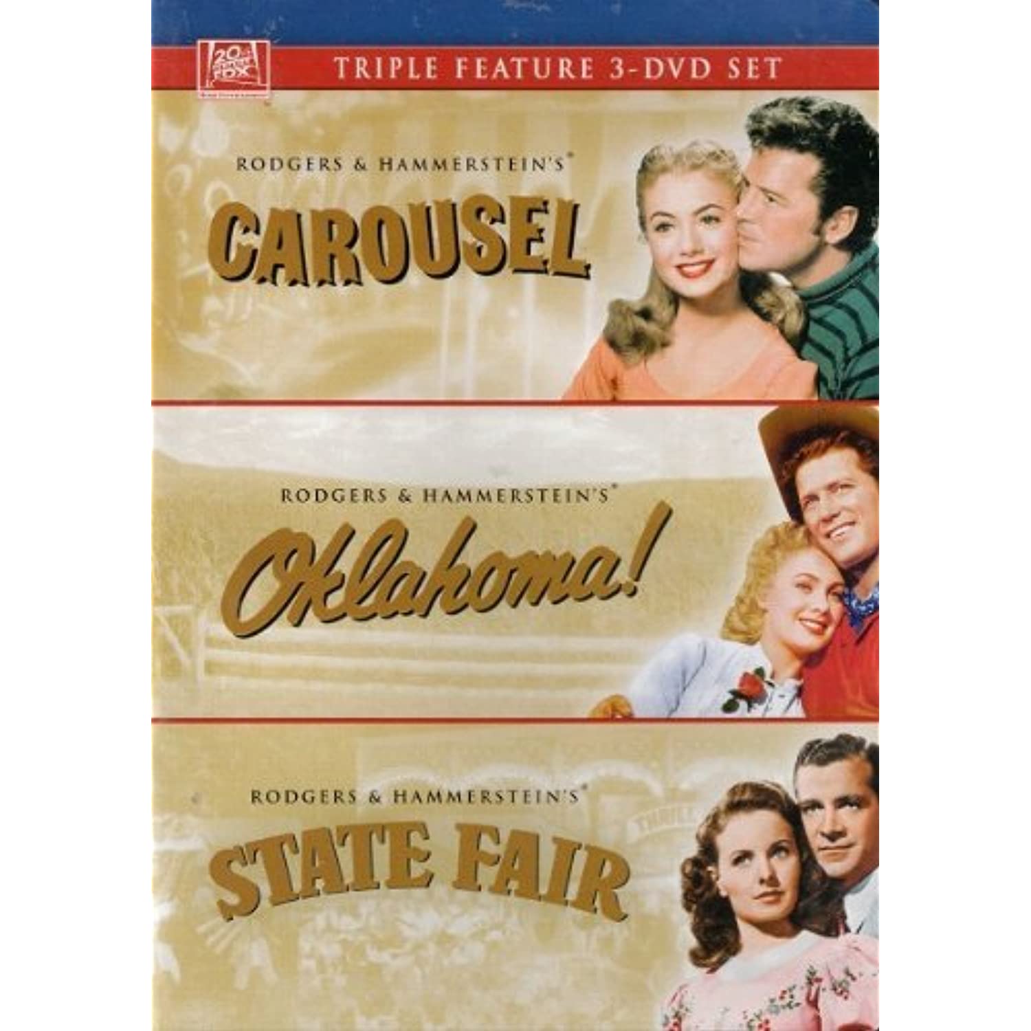 Rodgers & Hammerstein's Triple Feature: Carousel, Oklahoma! And State ...