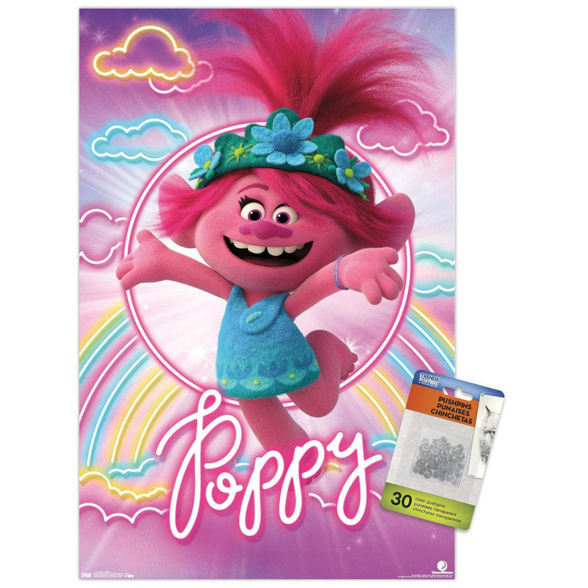 Click here for Trends International Dreamworks Trolls 2 - Poppy W... prices