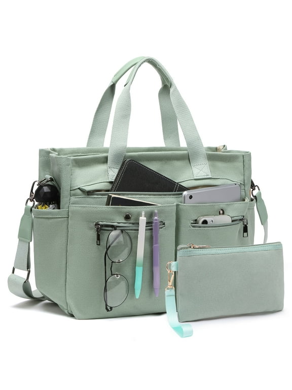 Blue'S Clues Canvas Shoulder Bag Cute Print Large Tote Bag for Women Girls, Reusable Grocery ...