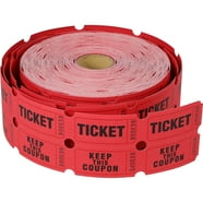 Magenta Coupon Double Roll Tickets - Party Favors - 1 Piece - Walmart.com