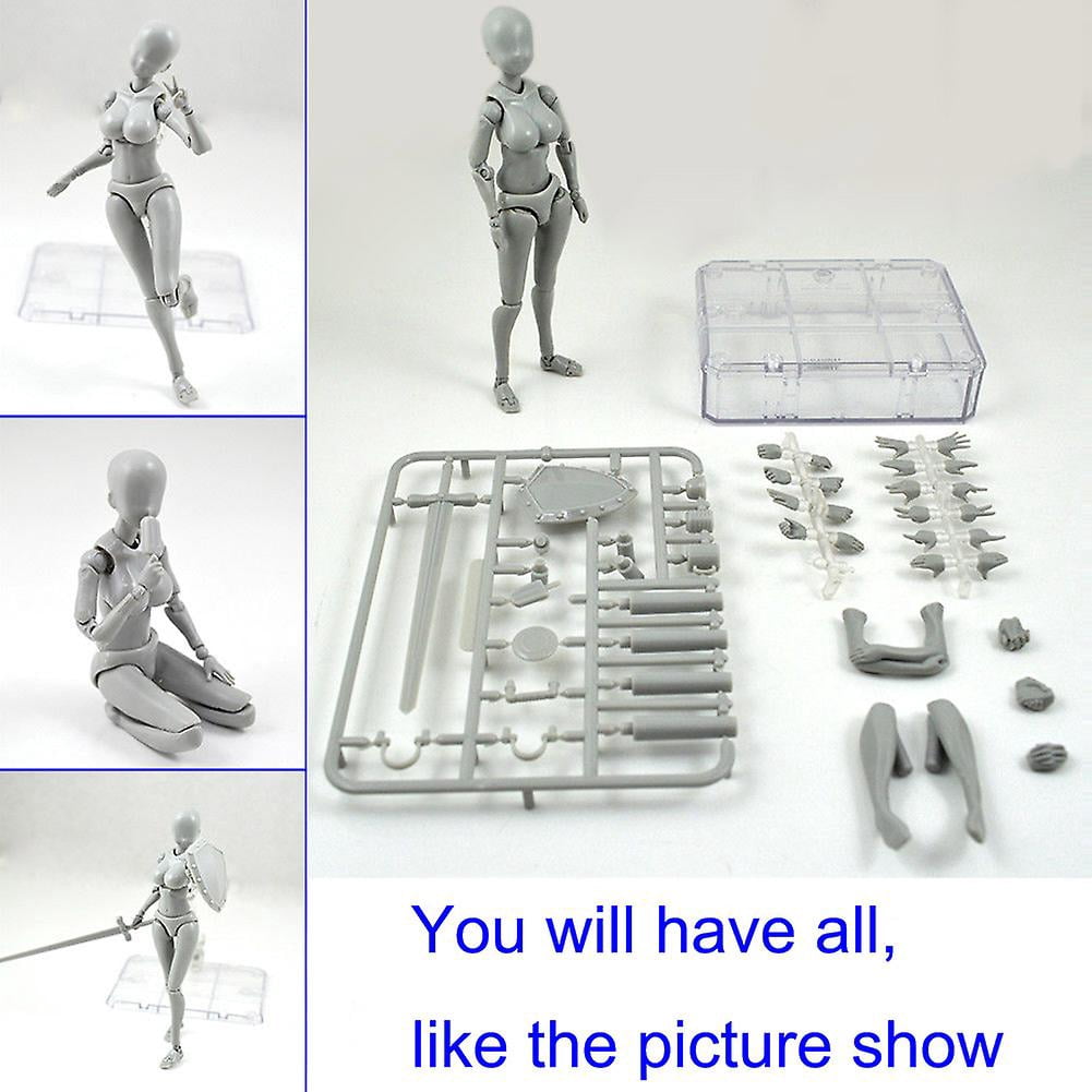 Modelo de figura de acción Female2.0 para Shf Body Kun Doll Pvc Body ...