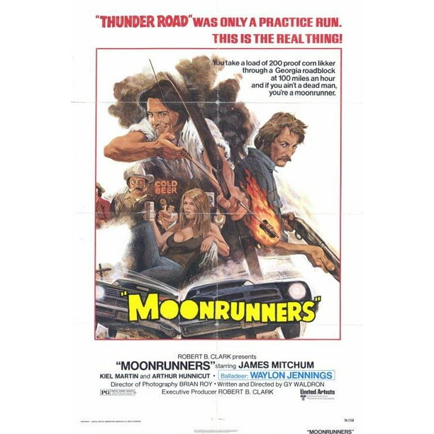 Moonrunners (1974) 27x40 Movie Poster - Walmart.com