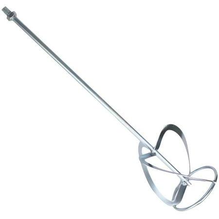 Galvanized Steel Paint Mud Mixer Handheld Concrete Drill Mixing Rod ...