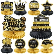 Big Dot of Happiness Happy Retirement - Table Decorations - Retirement ...