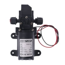Moclever 70W 12V Electric Diaphragm Water Pump, 130PSI Self Priming ...