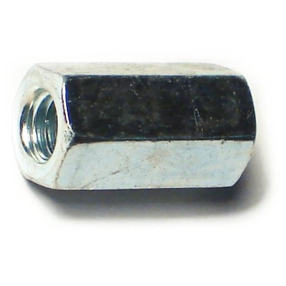 5mm-0.8 x 15mm Zinc Plated Steel Coarse Thread Coupling Nuts - Walmart.com