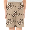 BZSMCE Adjustable Drawstring Casual Shorts With Retro Cowboy Hats with ...