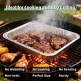 9x13 Inch Aluminum Pans (40 Pack) – Disposable Half-Size Foil Pans ...