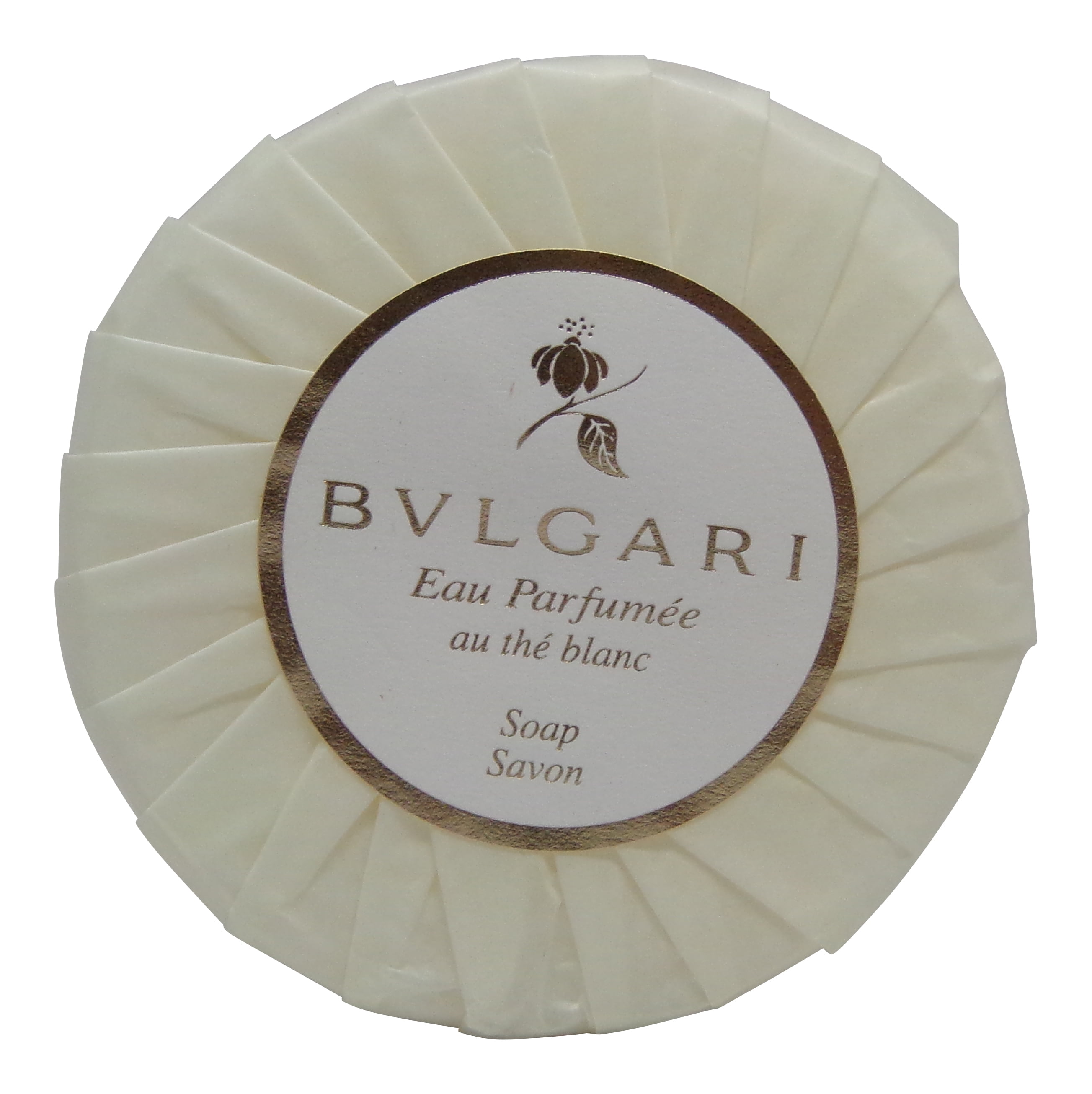 Bvlgari au the blanc (White Tea) Soap 2.6oz Set of 6 - Walmart.com