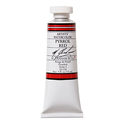 Click here for M. Graham 1/2-Ounce Tube Watercolor Paint  Pyrrol... prices
