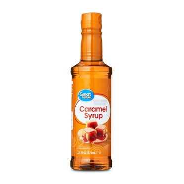 Great Value Strawberry Fruit Syrup 12 fl oz for Waffles Pancakes Ice ...