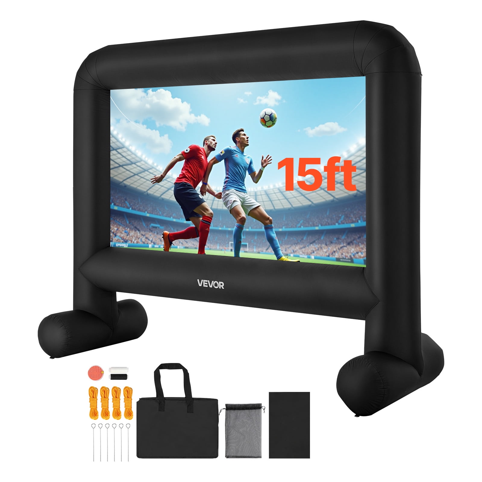 Click here for Vevor 15 Ft Inflatable Movie Screen 16:9 600d Movi... prices