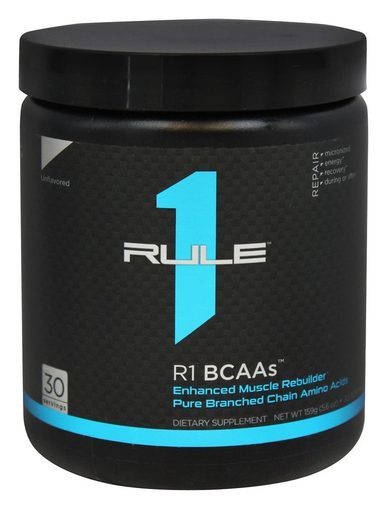 Rule One Proteins - R1 BCAAs 30 Servings Unflavored - 159 Grams ...