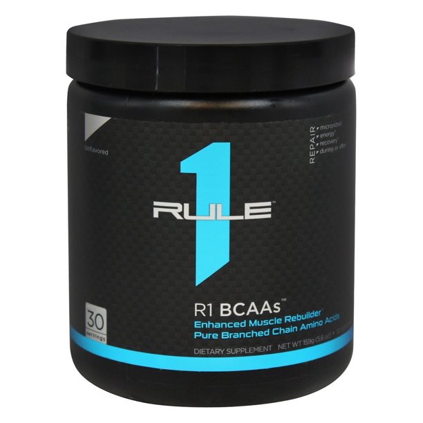 Rule One Proteins - R1 BCAAs 30 Servings Unflavored - 159 Grams ...