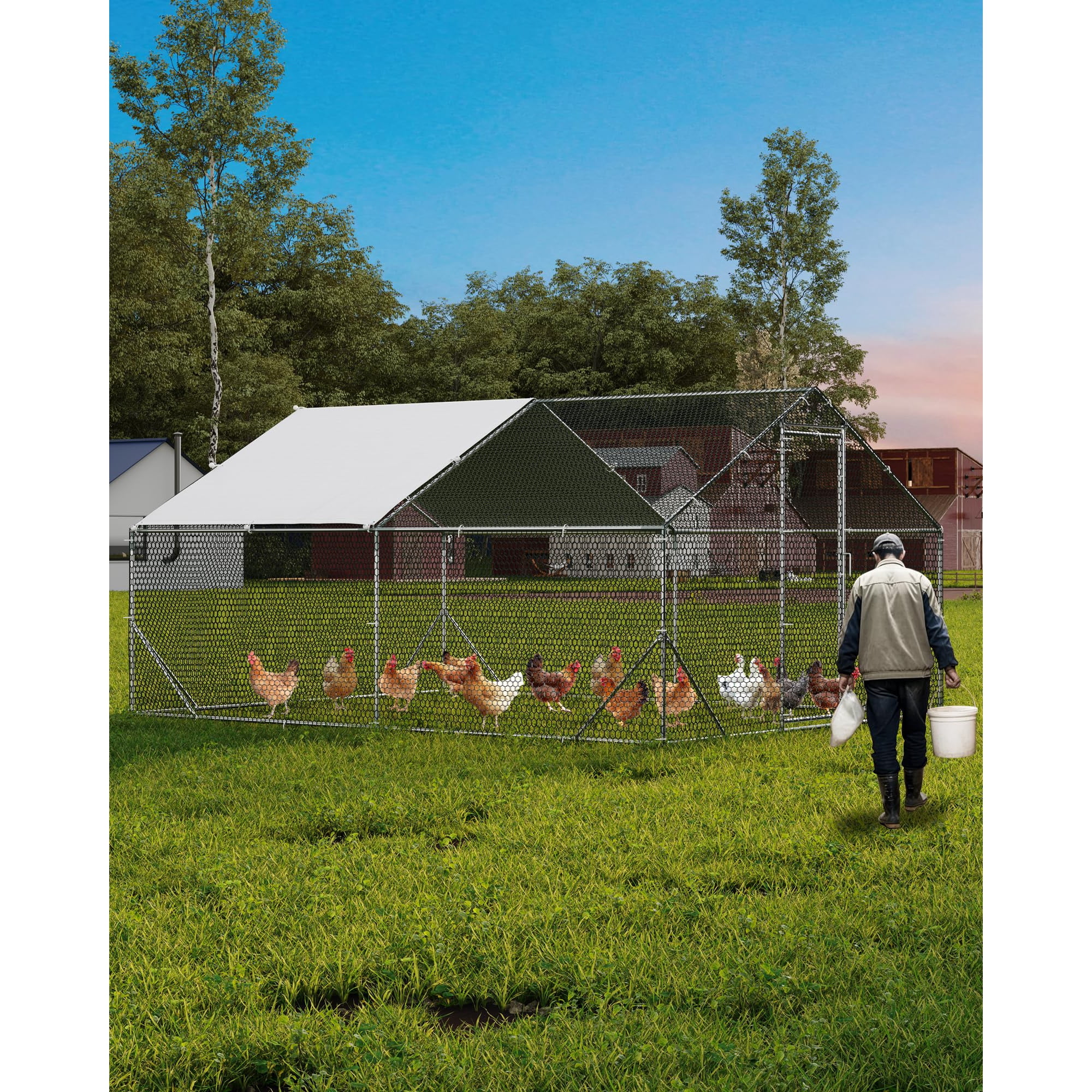 Click here for Edtara Large Outdoor Dog Kennel  Big Outside Dog H... prices