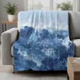 Abstract Pine Trees Blanket Soft Cozy Warm Throw Blanket for Couch ...