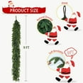 9Ft Christmas Garland Realistic Fuller,Natural Droopy,Bendable Mantle ...