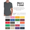 Gildan Mens Classic Short Sleeve T Shirt 100 Cotton Black Sizes S