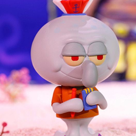 LABUBU SpongeBob SquarePants Series Doll Fashion Surfing-9 piece ...