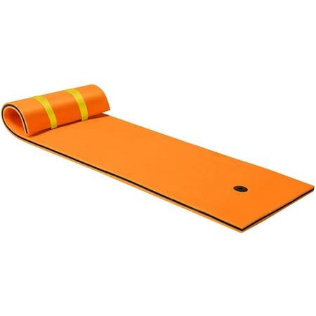 Floating Water Pad Mat, with Rolling Pillow Design, Bouncy Tear ...