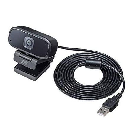 SANWA SUPPLY WEB CAMERA USB A Connection Full HD Compatible 5 Million ...