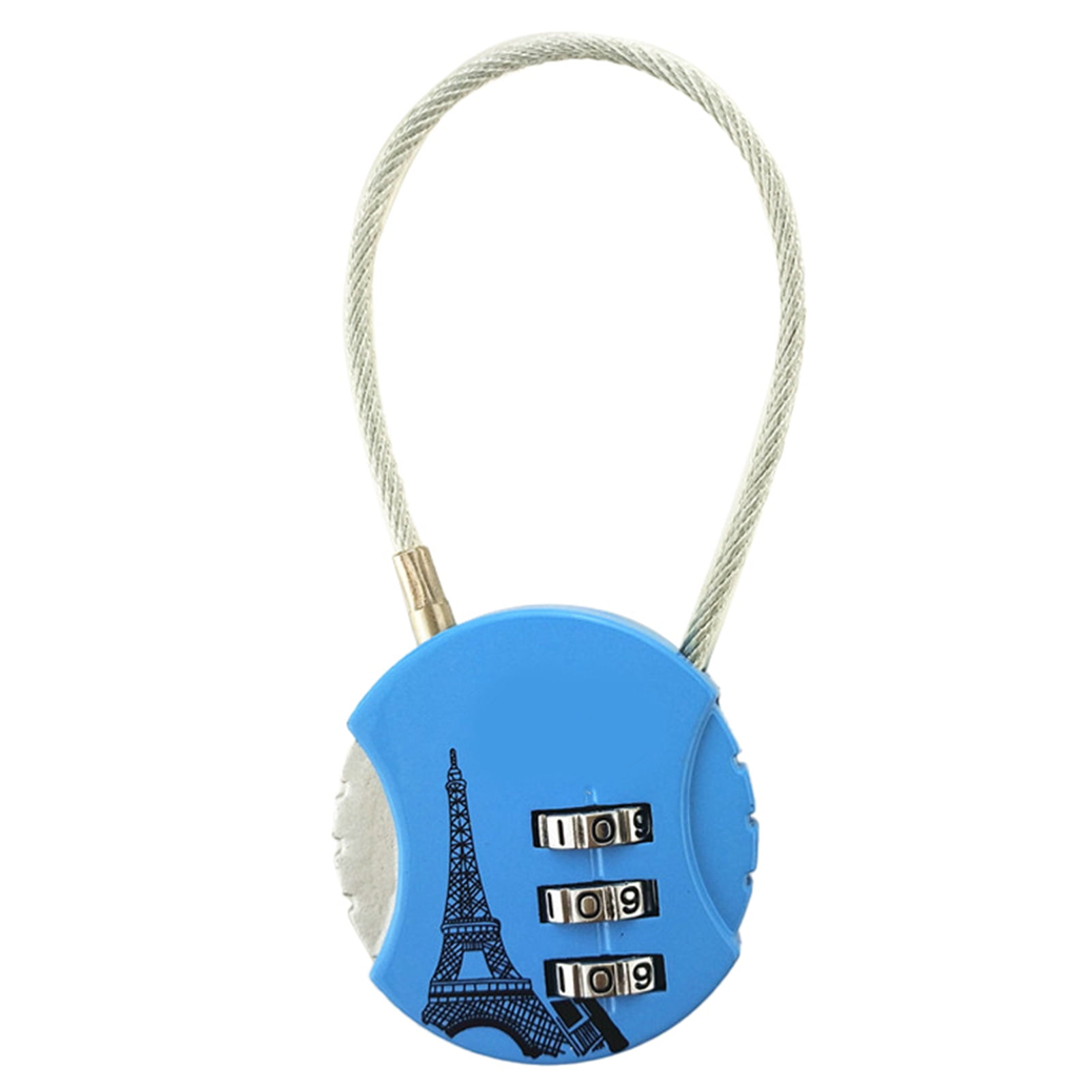 Lock Combination Lock 3 Dígitos Cadlock Anti Rheft Code Bloquear ...