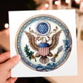 3drose, Decorative Colorful Emblem of the Usa. Memorial Day Art Gift ...