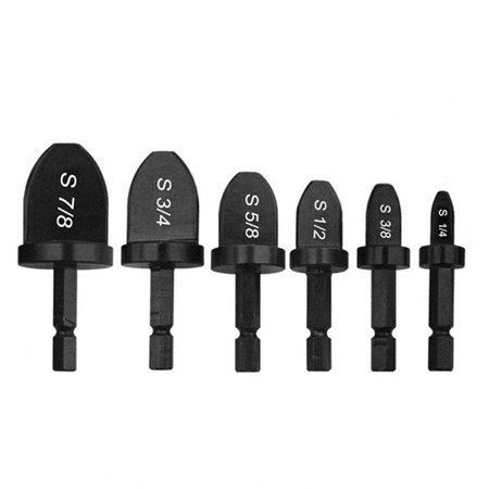 Yeacher Swaging Tool Drill Bit Set with Hexagonal Handle Manual flaring ...