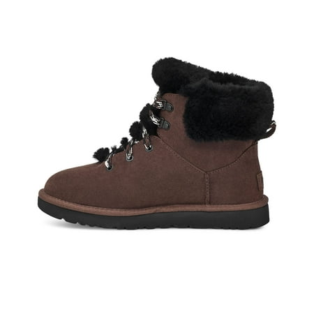 UGG Women's Classic Mini Alpine LACE Fashion Boot, Burnt Cedar, 6 ...