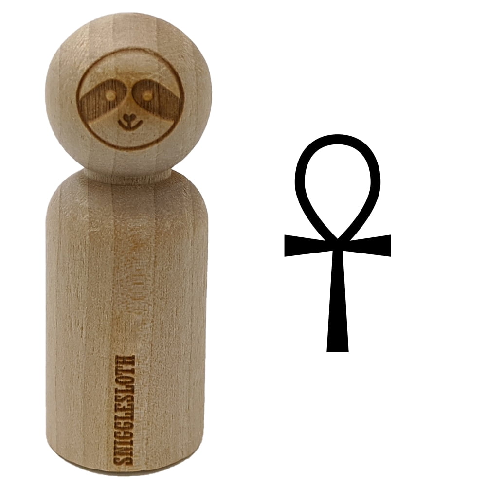 Coptic Cross Ankh Egyptian Hieroglyphic Rubber Stamp for Scrapbooking ...