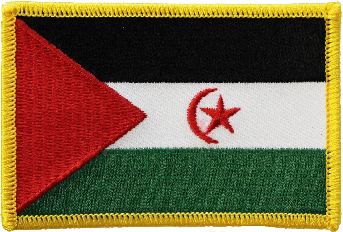 Western Sahara Rectangular Patch - Walmart.com