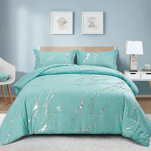 Metallic King Comforter Set