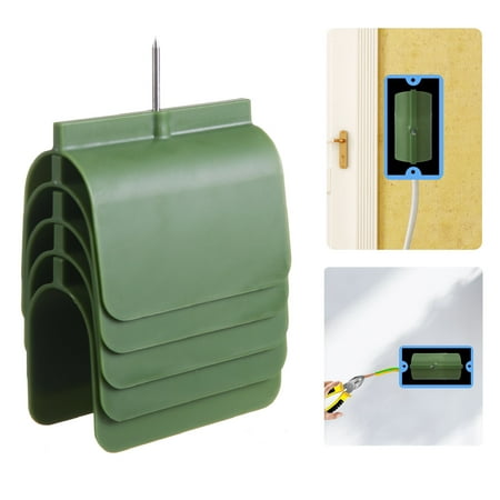 Outlet Marker, 5Pcs Electrical Socket Blocker With Stainless Steel ...