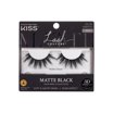 KISS Lash Couture Matte Black Faux Mink Eyelashes Multipack, Matte ...