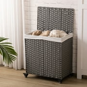 Wicker Basket Wheels