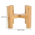 BESTYASH Wooden Plant Stand Flower Pot Holder with Rustic Design for ...
