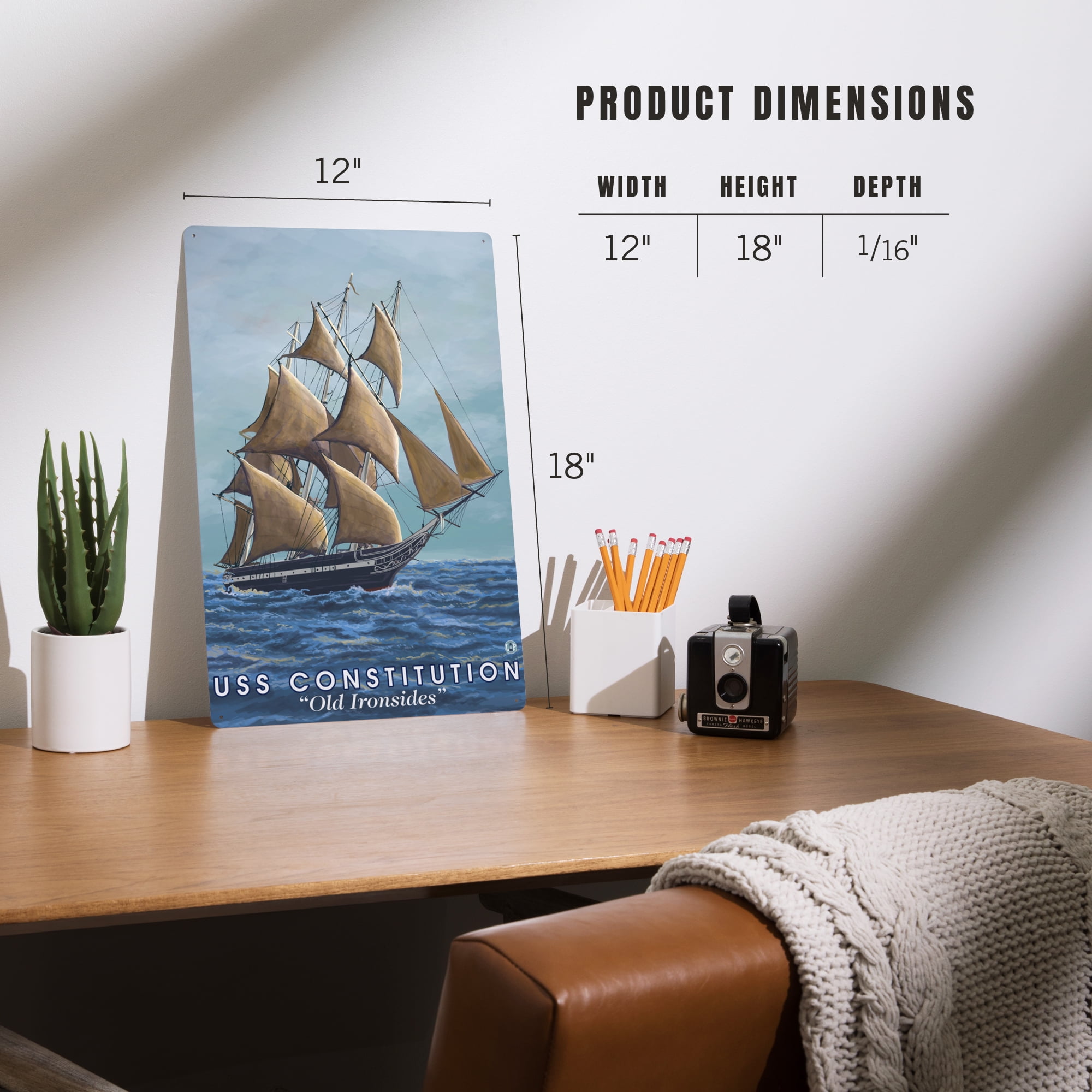 Dimensions Of Old Ironsides