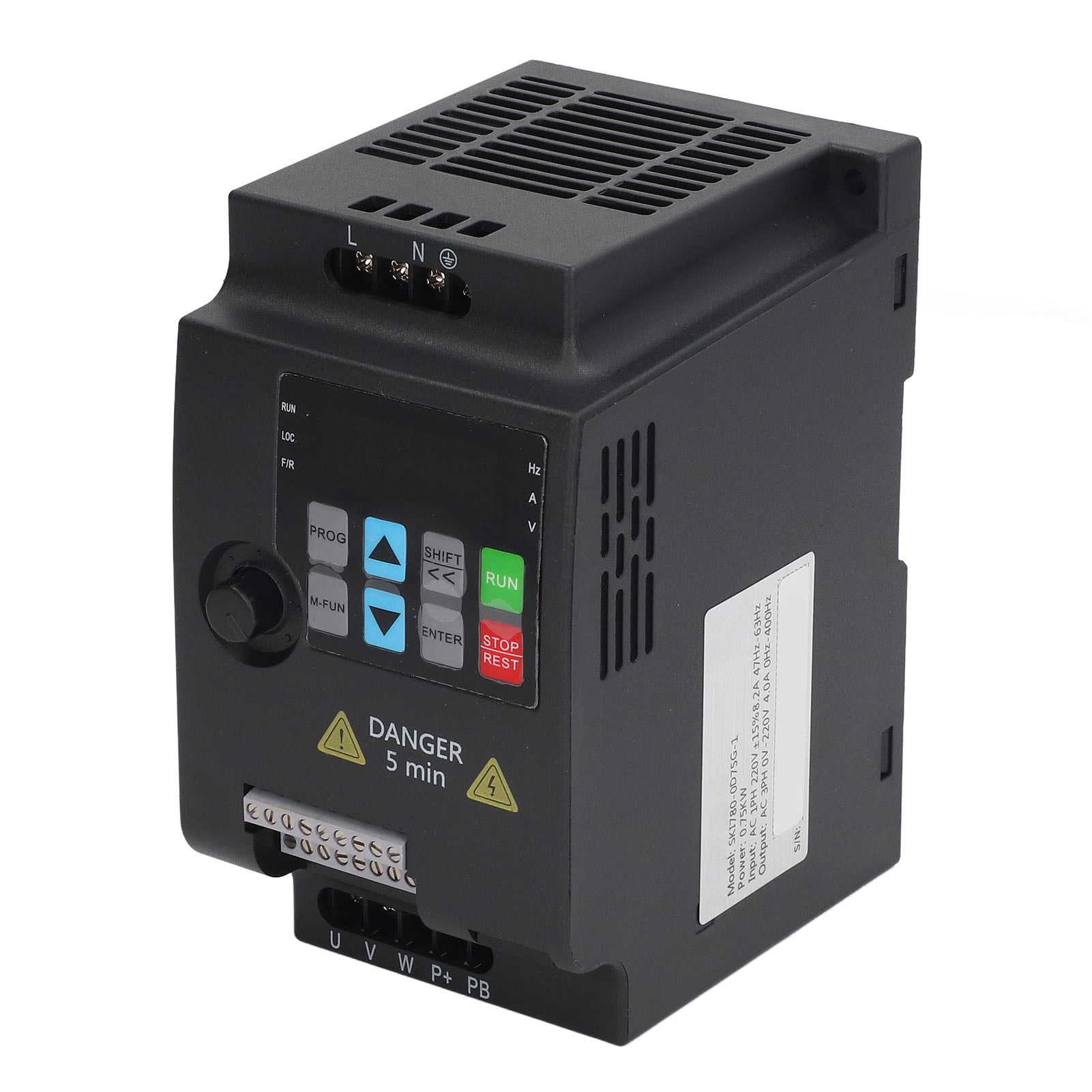 Variador de frecuencia, Variador de frecuencia 0.75KW Convertidor de ...