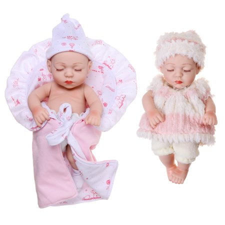 APPIE 12 " Sleeping Baby Doll for Girls, Handmade Soft Silicone Vinyl ...