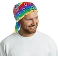 Wowstyle 3pcs Hair Scarf Bandanas for Men and Women, Tie Dye Paisley ...
