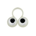 Halloween 12 Glow in Dark Googly Rings, Ages 3+, Party Favors, by Way ...