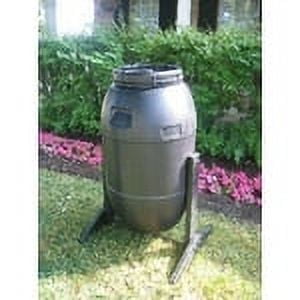 Lifetime 100 Gallon Outdoor Compost Plastic Lid with Rolling Tumbling ...