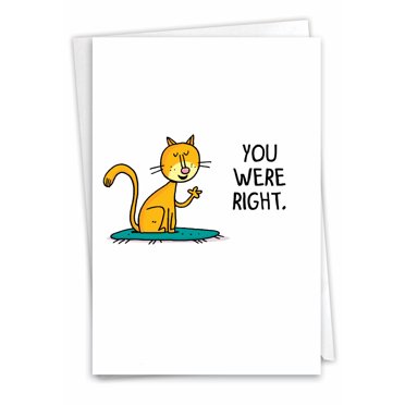 1 Funny Sorry Card with Envelope - Terrible Mistake Sorry C7220SRG ...