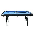 SEGMART 5.5ft Portable Pool Table Set for Kids, Teens, Adults, Foldable ...