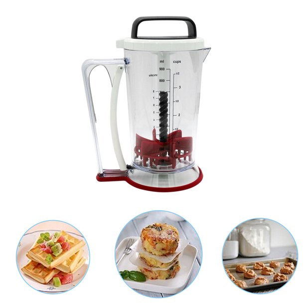 TB&W Mixing Cup Dispenser Baking Gadgets Hand Batter Dispenser Pancake ...