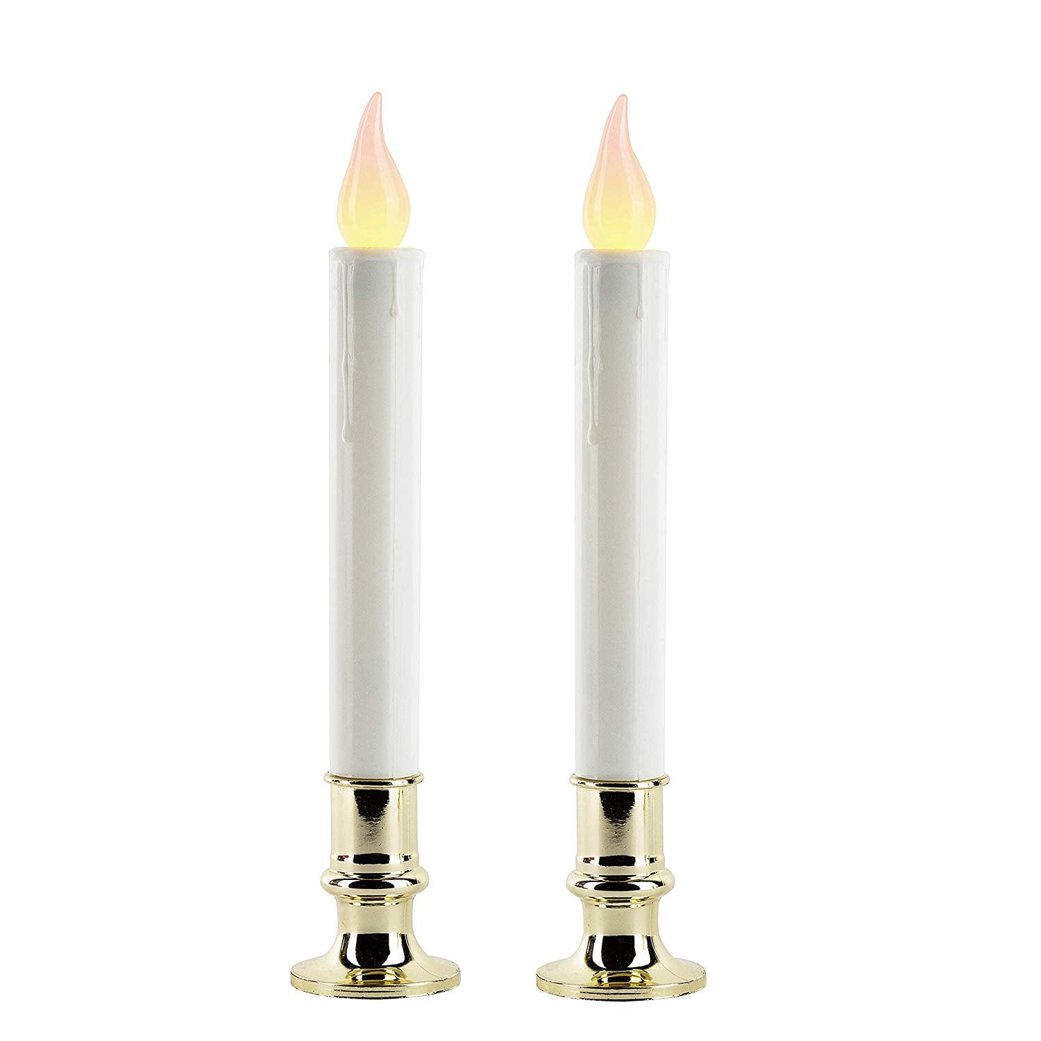 Tupkee Christmas LED Window Candles - Flickering Flameless Window ...