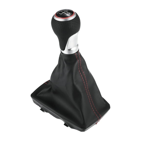 Unique Bargains Gear Shifter Knob with Cover 5 Speed Manual Stick ...
