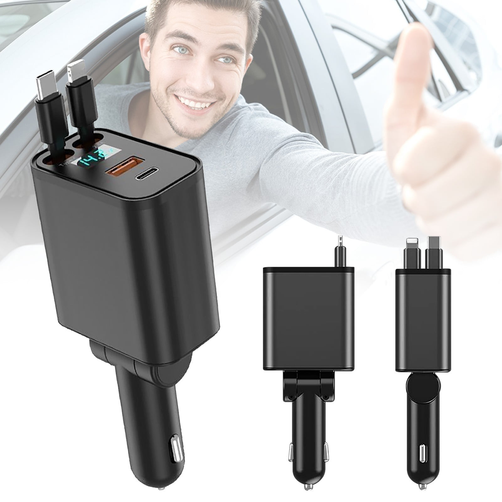 Click here for Chenjiaaa Scalable Car Charger [120w Car Charger]... prices