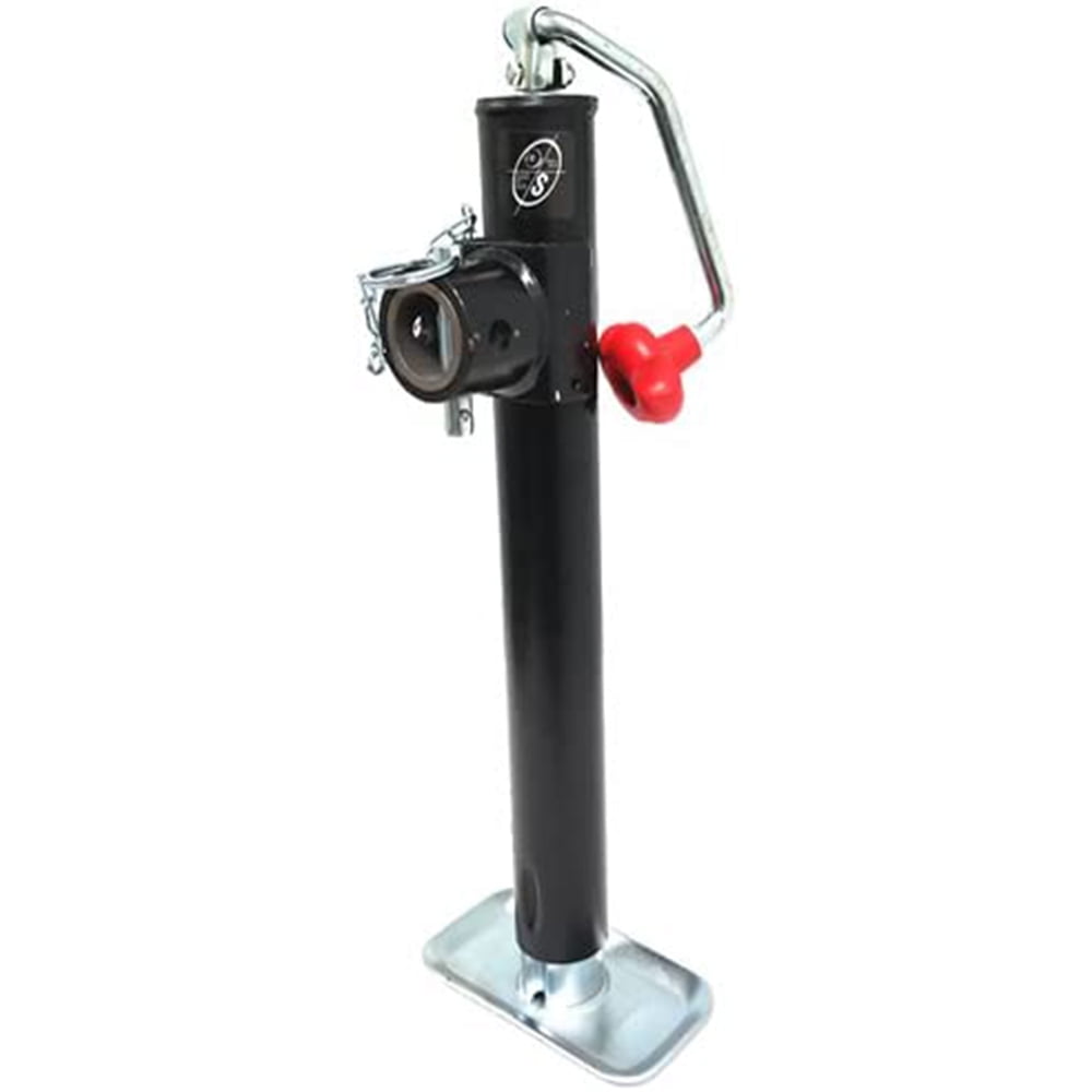 5,000 lb. Top Wind Ram Tubular Swivel Jack with Weld-on Pipe Mount 15 ...